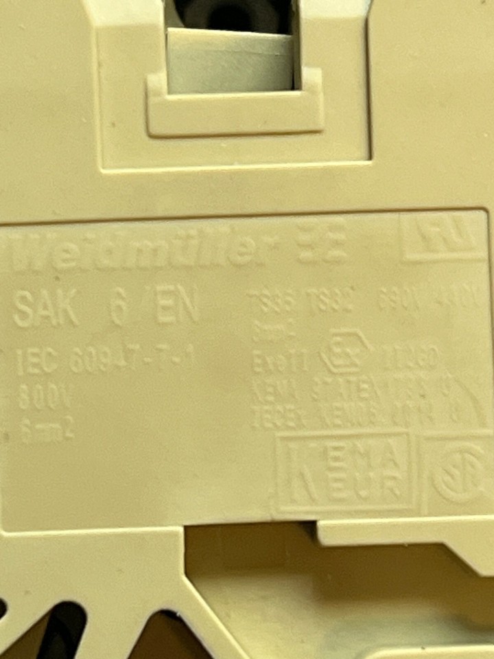 weidmuller sak6/en nos box of 52pcs 0212860000 | eBay