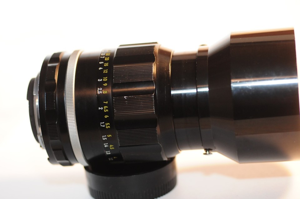 Nikon Nikkor P 105mm f/2.5 AI PRIME PORTRAIT lens CPU contact for FA ...