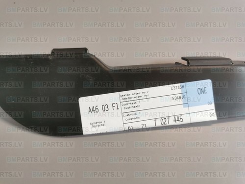 NEW GENUINE BMW 7 SERIES E65 E66 DEFLECTOR LIP FRONT LEFT 51717027445 ...
