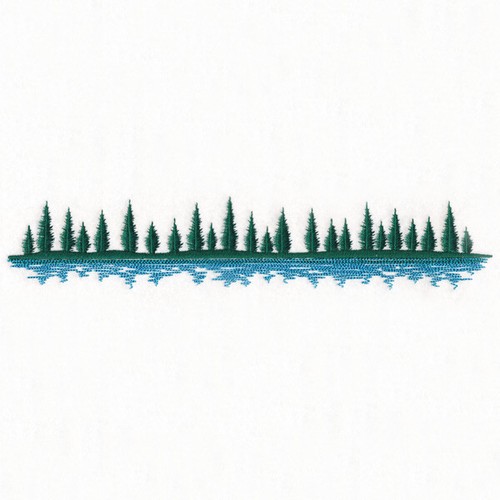 Pine Tree Border