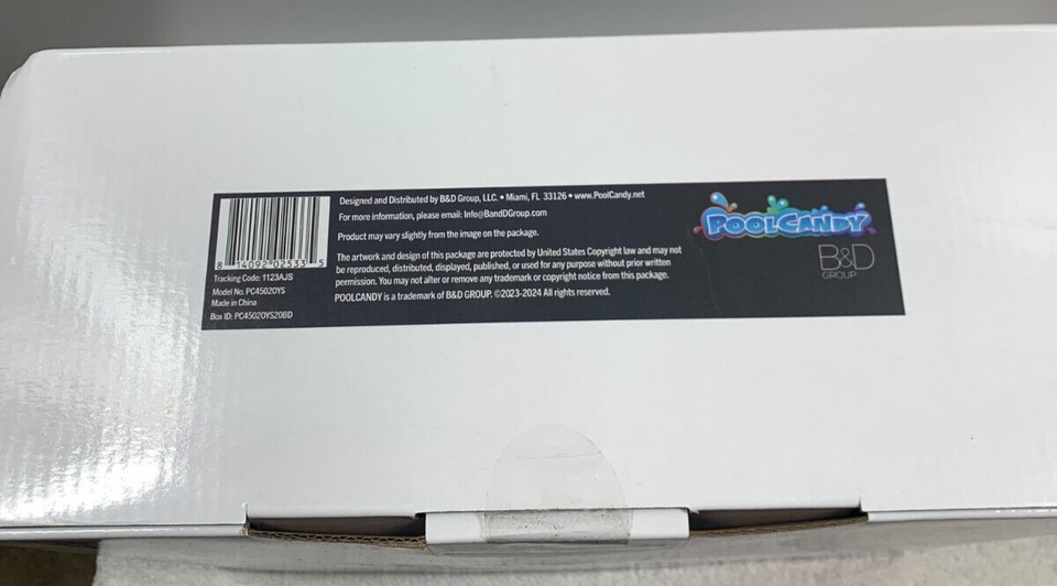 Pool Candy Giant Oyster Shell Lounge Pool Float & Glitter Pearl Beach ...