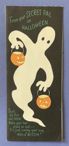 Vintage 1950s Halloween Greeting Card • Rust Craft Greeting Card Co. | eBay