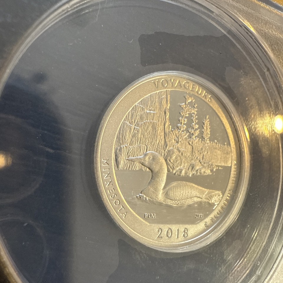 2018 S Minnesota Voyageurs Silver Quarter ANACS PF70 DCAM | eBay UK