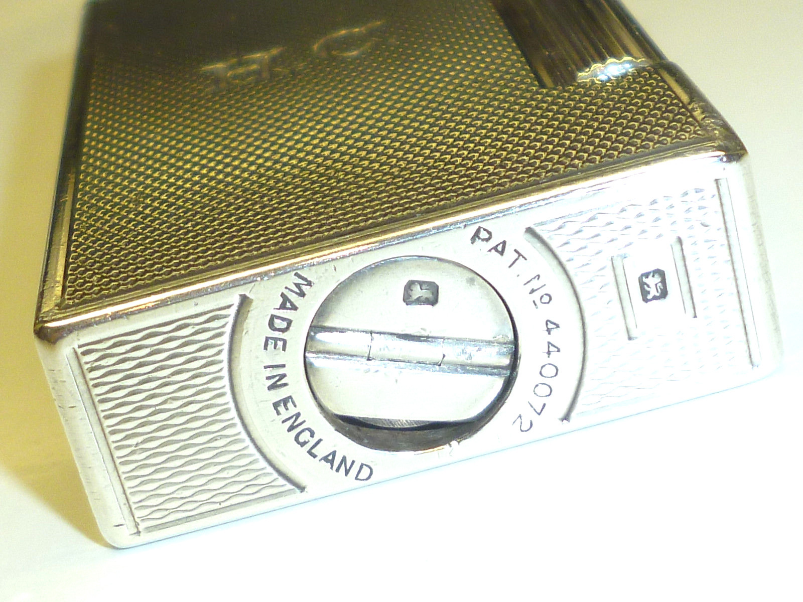 DUNHILL "BROADBOY" SOLID SILVER "MK2" LONG ROLLER FULL CAP LIGHTER ...