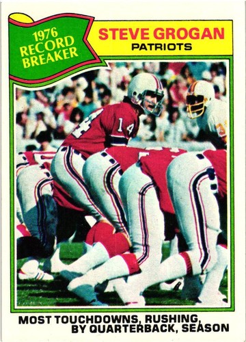 1977 Topps #451 Steve Grogan | eBay
