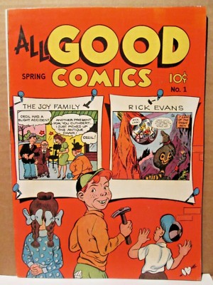 All Good Comics 1 GORGEOUS HI GRADE 1946 FOX COMIC VF/VF+ WHITE Pages ...