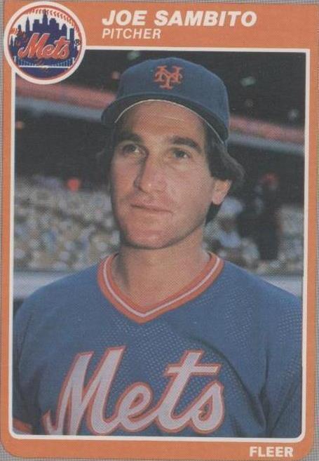 1985 Fleer Update - Joe Sambito #U-96 for sale online | eBay