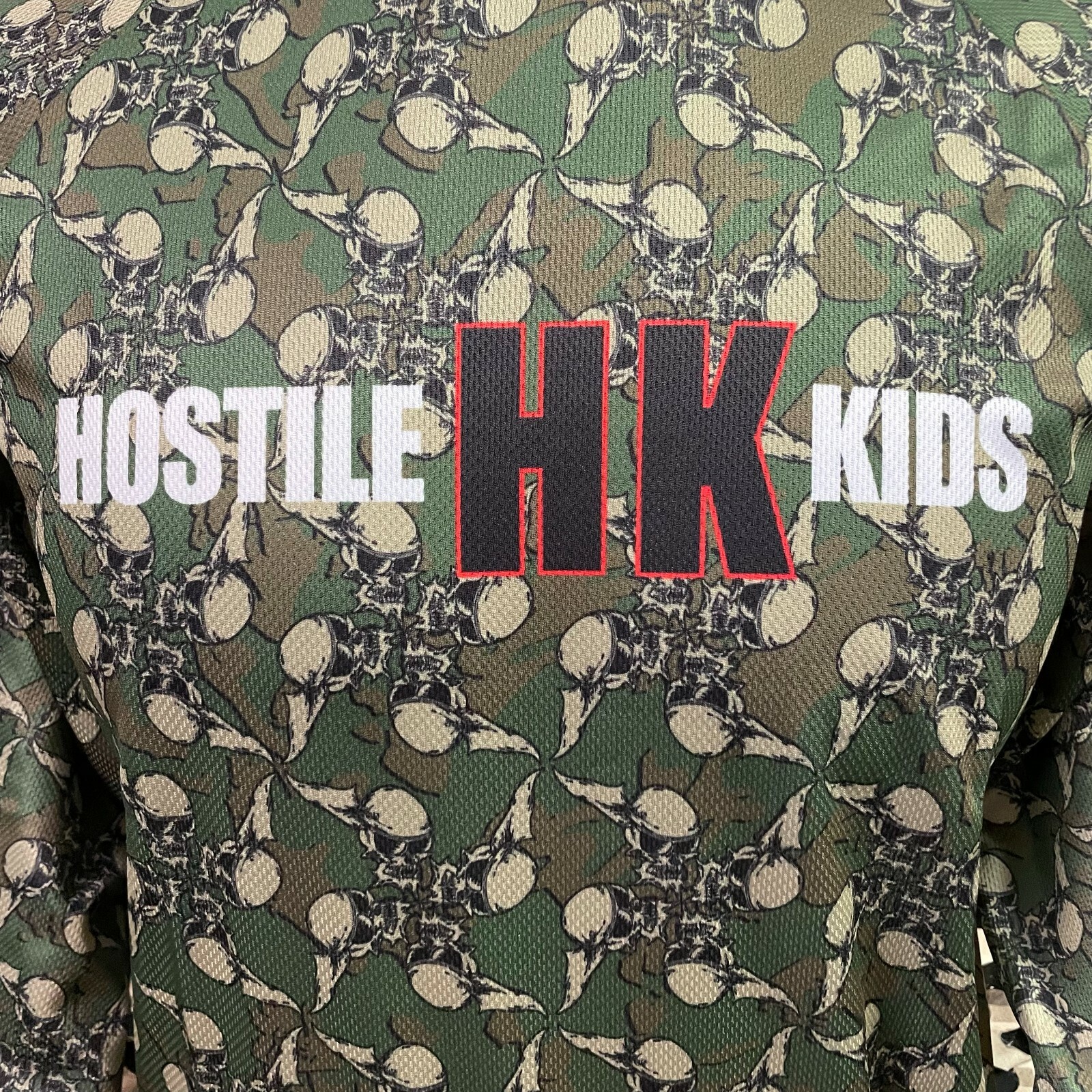 NEW HK Army OG Series DryFit Long Sleeve Jersey-Hostilewear Skulls ...
