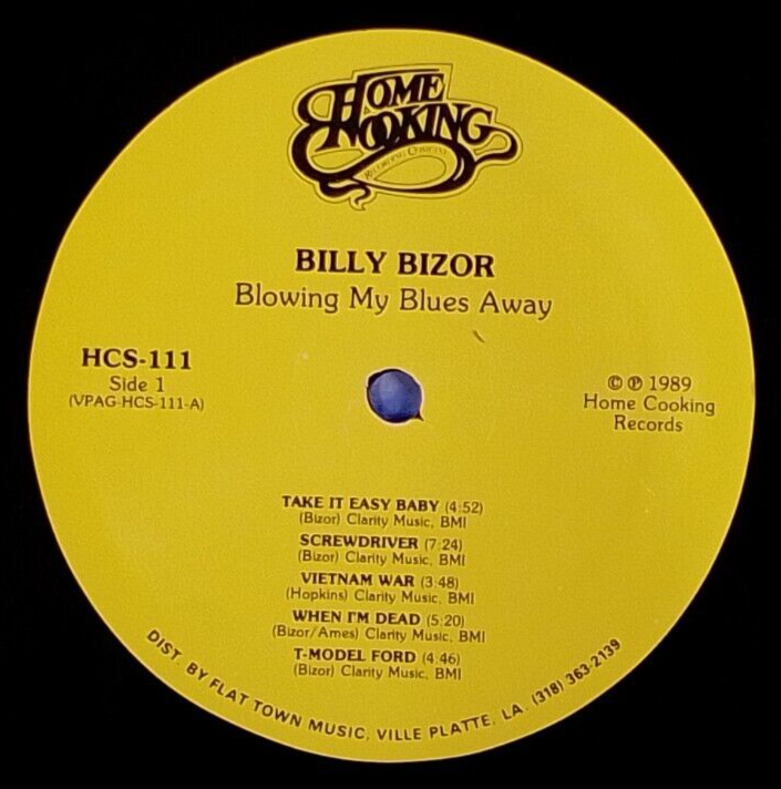 Billy Bizor: Blowing My Blues Away Lp | eBay