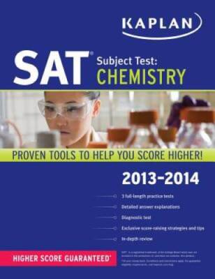 Kaplan SAT Subject Test Chemistry 2013-2014 (Kaplan Test Prep) - VERY ...