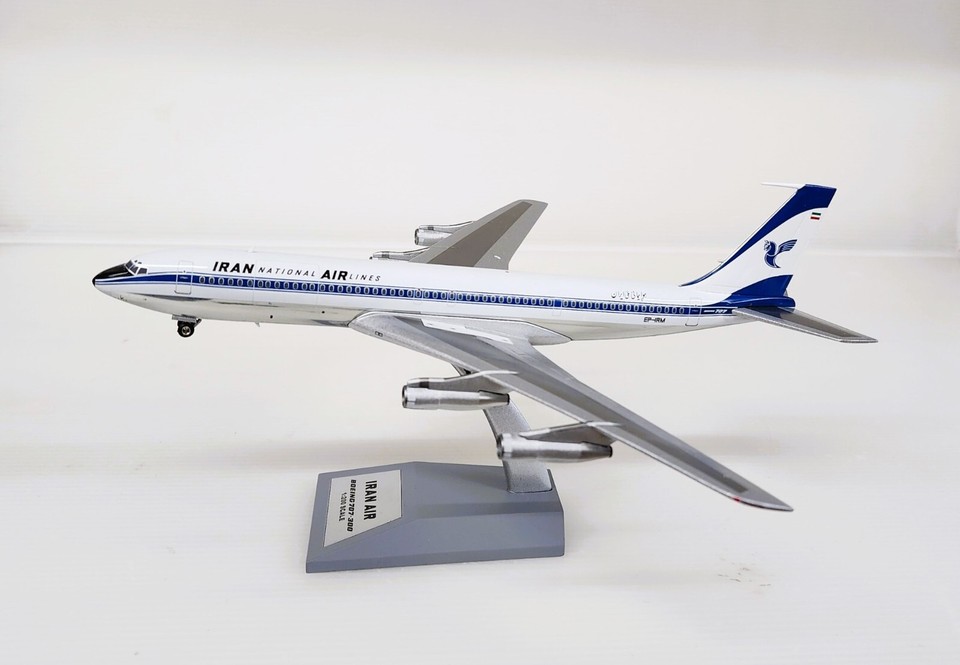 Inflight ART04707IRL Iran Air Boeing 707-300 EP-IRM Diecast 1/200 Model ...