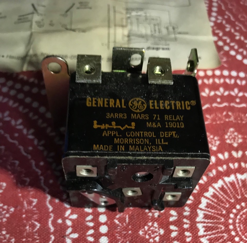 GENERAL ELECTRIC RELAY MARS71 & 19010 NSN: 5945-00-568-2699 3ARR3MARS71 ...