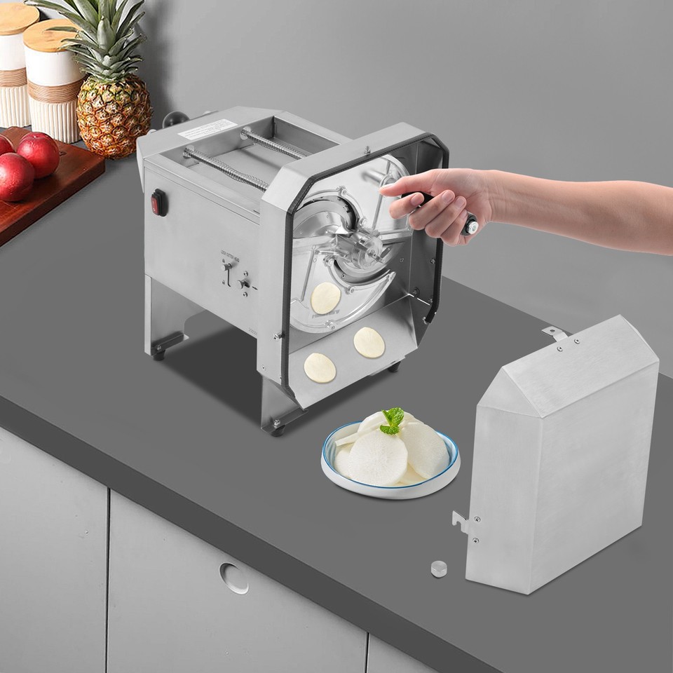 Commercial Slicing Machine, Electric Vegtable and Fruit Silver | eBay