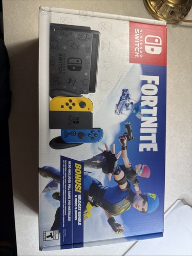Empty Box Only! Fortnite Nintendo Switch Wildcats Bundle! No Game, No ...