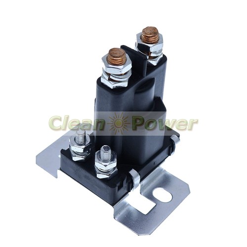 Solenoid Relay 12V 4 Terminal 80 Amp Continuous Duty Surge Amps 400 For ...