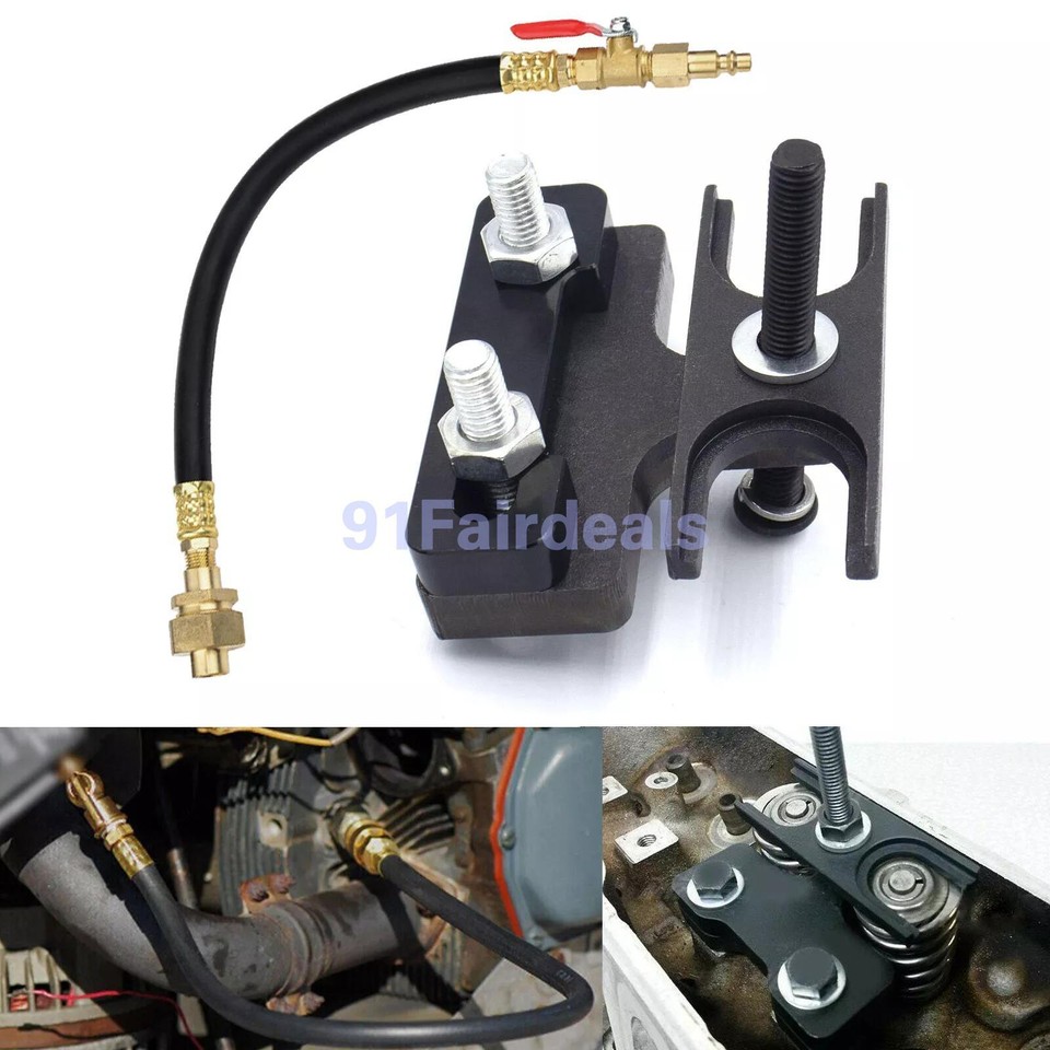 LS Valve Spring Compressor & Air Valve Holding Tool For GM Chevy LS1 ...