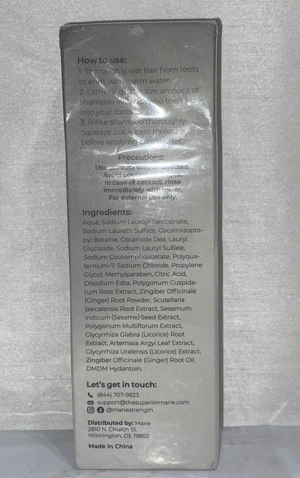 Mane Root Activator Shampoo 8.5fl Oz | eBay