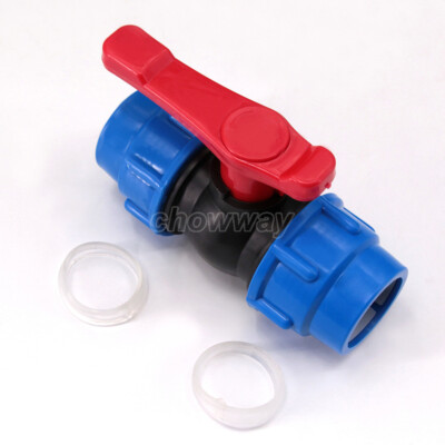 40mm Stop Tap Valve For HDPE Or Alkathene Water Compression Pipe Joiner ...