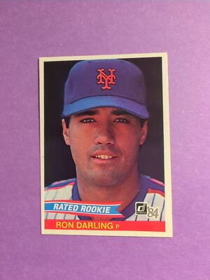 1984 Donruss Rated Rookie Ron Darling | eBay