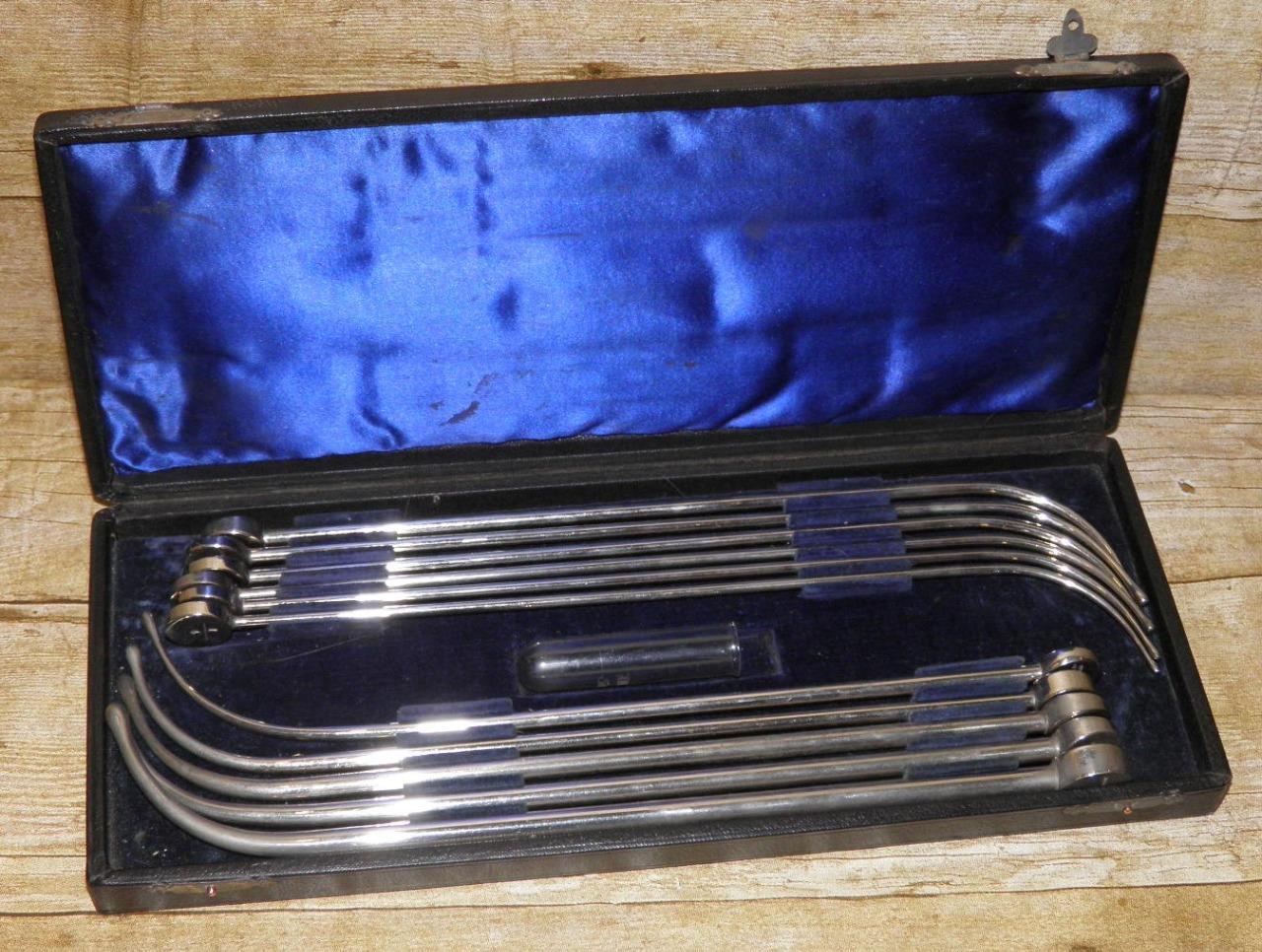 Antique Medical Tools - Set of 11 Lithotomy Sounds By P.Harries & Co ...