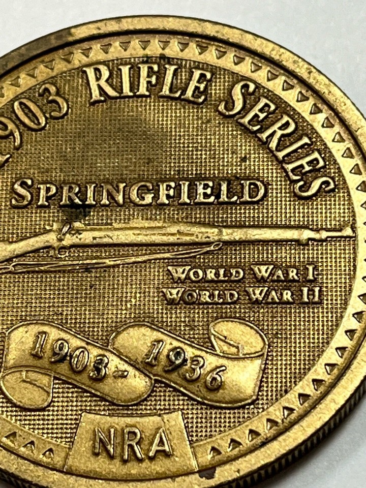 NATIONAL RIFLE ASSOC. OF AMERICA M1903 RIFLE SERIES SPRINGFIELD WWI +II ...