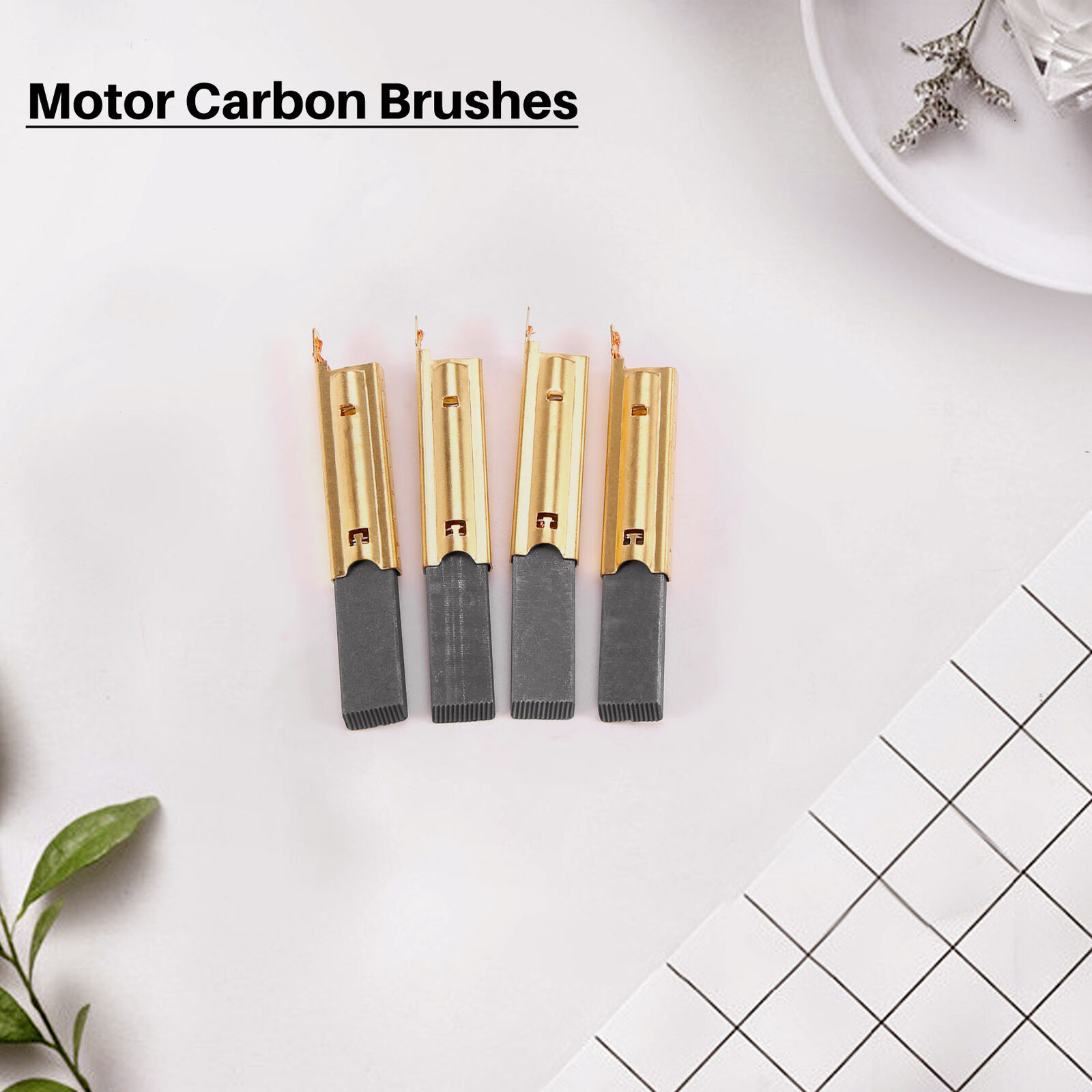 4Pcs/Set Washing Machine Motor Carbon Inserts Brushes L94MF7 for E6O5O5 ...