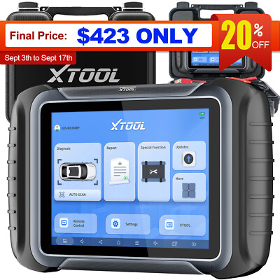 XTOOL D8S Bidirectional Scanner Auto Diagnostic Topology Scan Tool V.AG ...