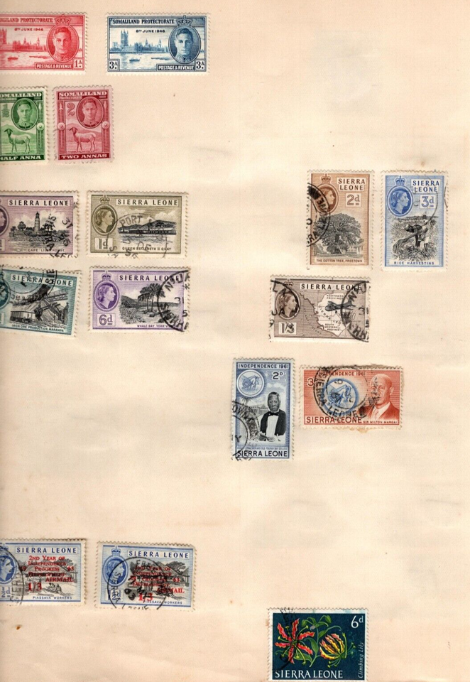 Sierra Leone Used & MH KGV1/QE11 with few earlier stamps plus few ...