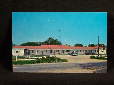 MI Jackson Viking Motel Chrome Postcard | eBay