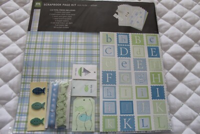 Making Memories "Ethan - Boy Scrapbook Page Kit" 110 Total Pcs. Retired | eBay