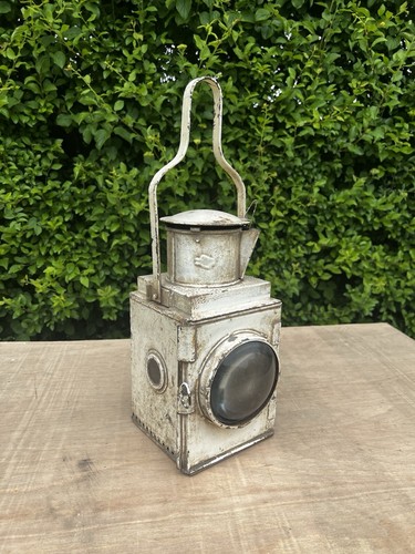 British Railways Train Lamp White Clear Glass BR Railways Signalling ...