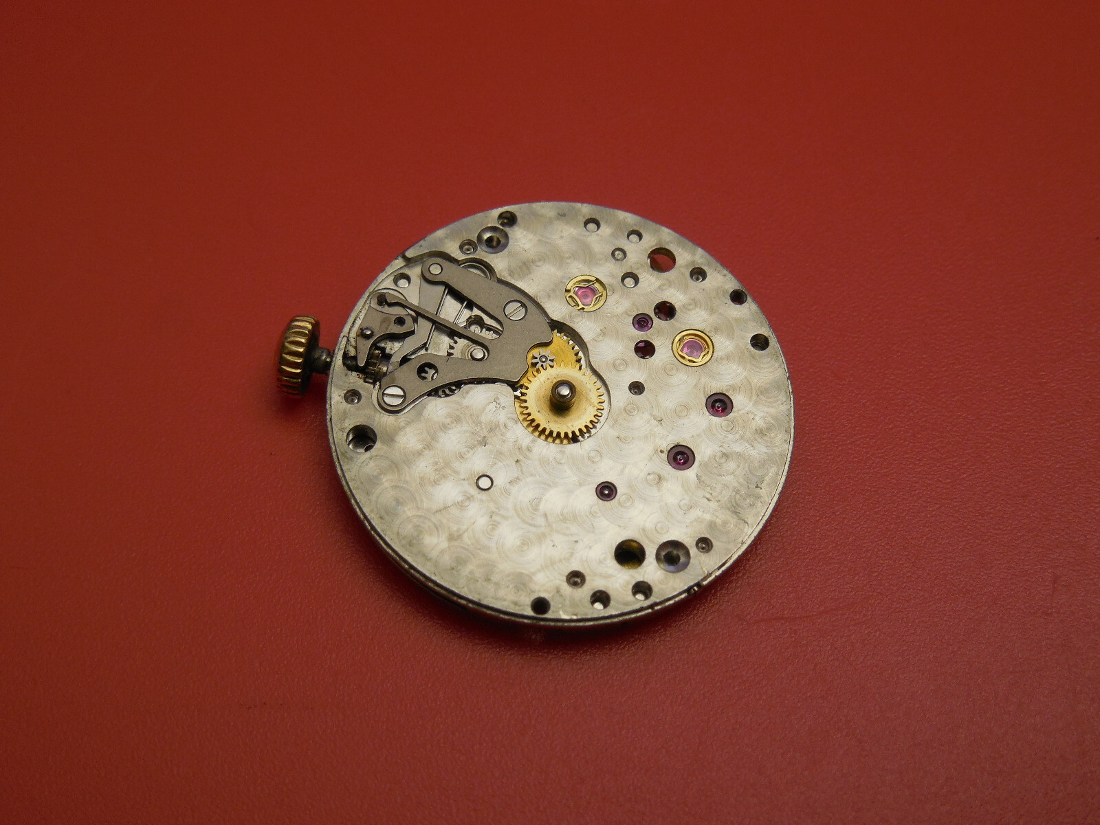 GENUINE ROLEX 1600 19 JEWEL MECHANICAL HAND WIND MANUAL MOVEMENT | eBay