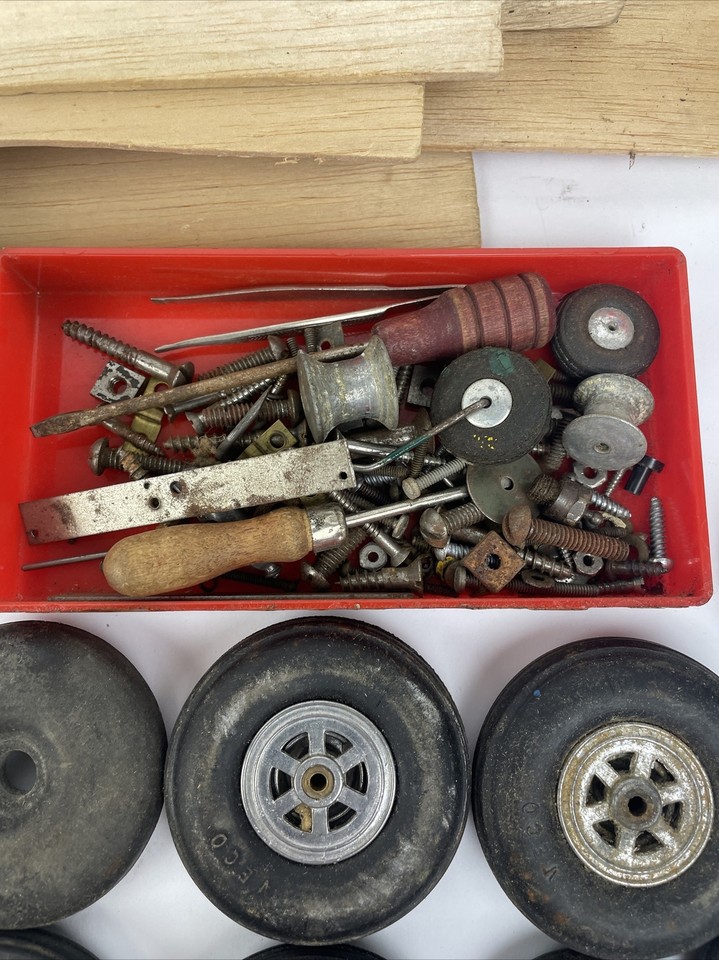 Huge Lot of RC Balsa Wood Airplane Construction Tool Clamp Hemmer ...