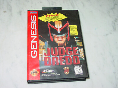 Judge Dredd (Sega Genesis, 1995) No Manual! 21481800170| eBay