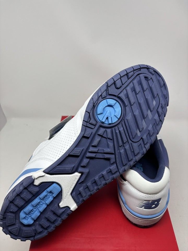 New Balance 550 Golf SL UNC White University Blue Waterproof Shoe Men's ...