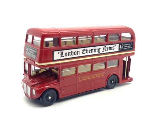 Routemaster Bus 1:76 Scale Die-Cast Model - London Red Double Decker | eBay