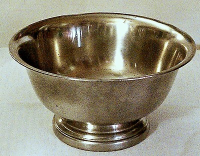 Preisner Paul Revere Pewter Bowl | eBay