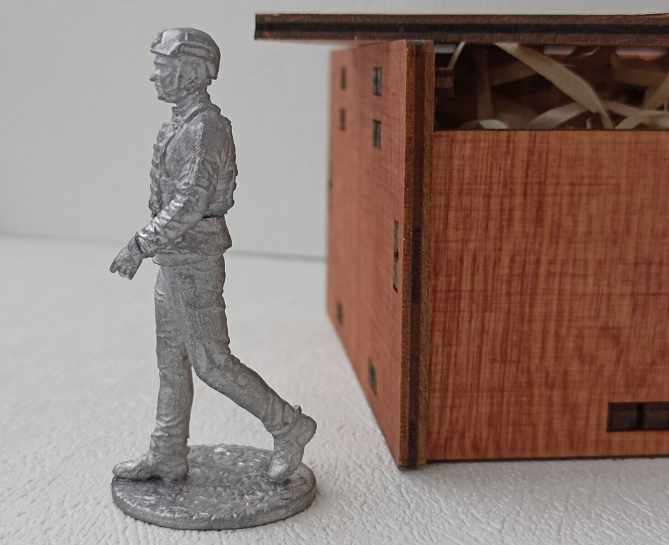 Pewter Figurine President Zelensky Exclusive Collection Ukrposhta in ...