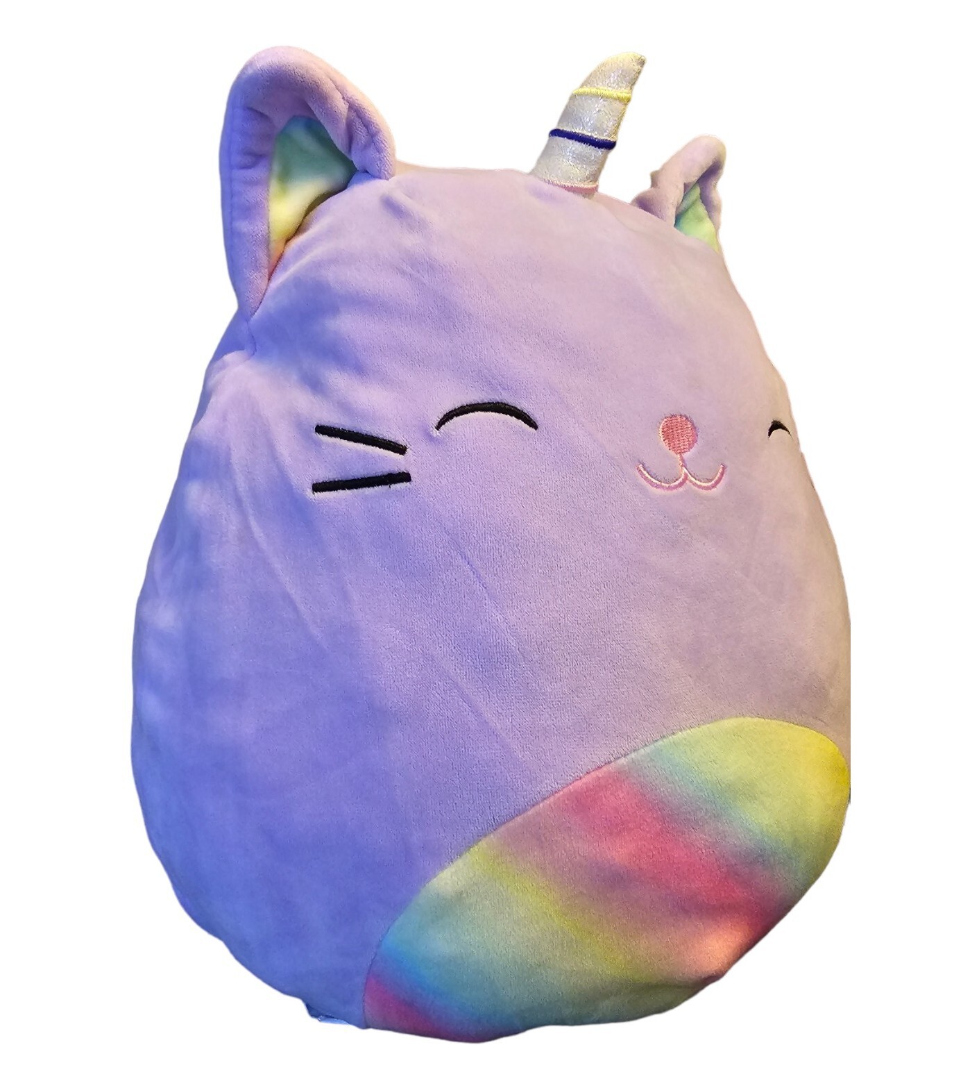 Squishmallow Huge Sabrina Caticorn Unicorn Soft Plush Pillow 12 inches ...