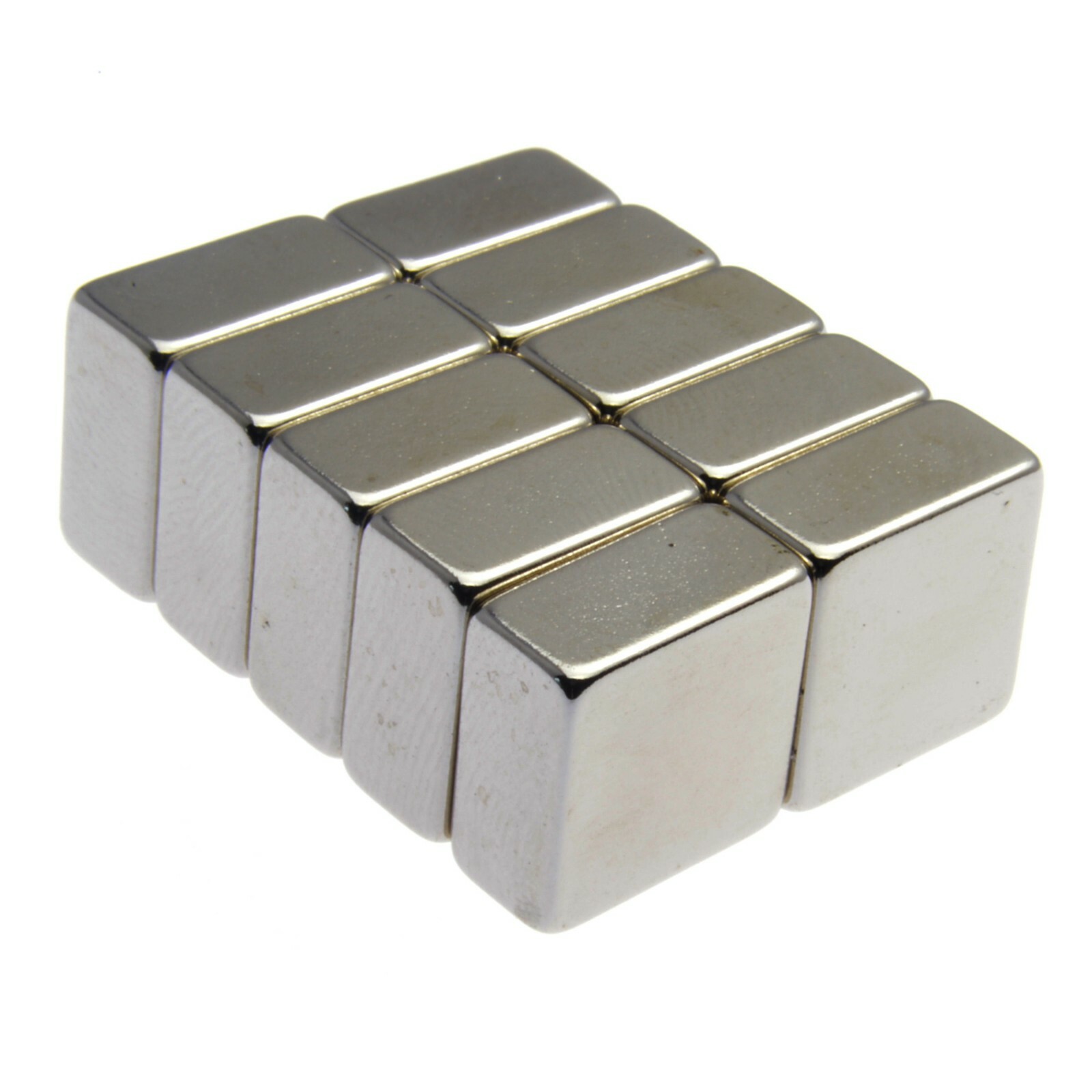 Very Strong Magnets * 1/2" x 1/2" x 1/4" * 5.25Kg PULL * Powerful Block ...