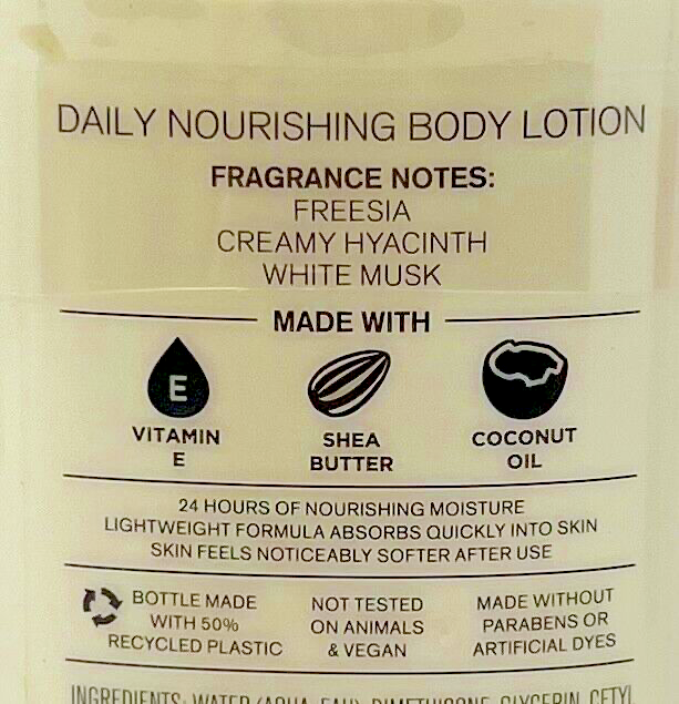 3 BATH & BODY WORKS FREESIA BODY LOTION CREAM HAND 8OZ SHEA BUTTER ...