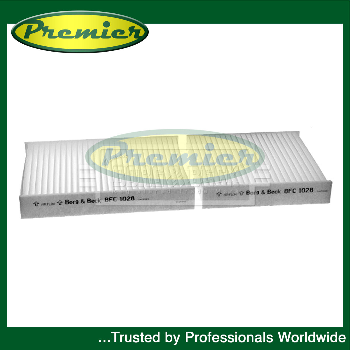 Premier Cabin Filter Fits Peugeot 207 208 2008 Citroen DS3 C3 ...