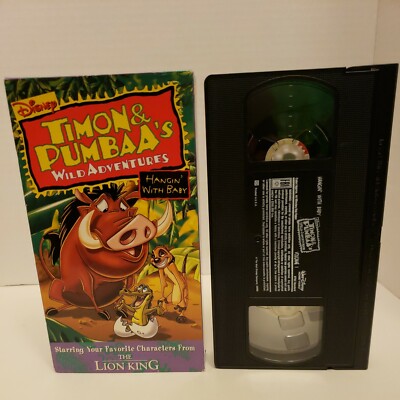 Timon and Pumbaas Wild Adventures - "Hangin With Baby" (VHS, 1996 ...