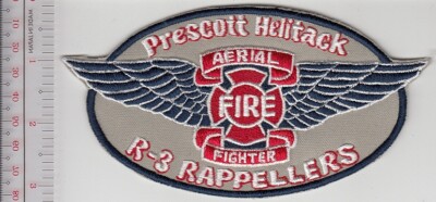 Helitack Prescott Rappellers Fire Crew Prescott National Forest USFS Patch kh | eBay