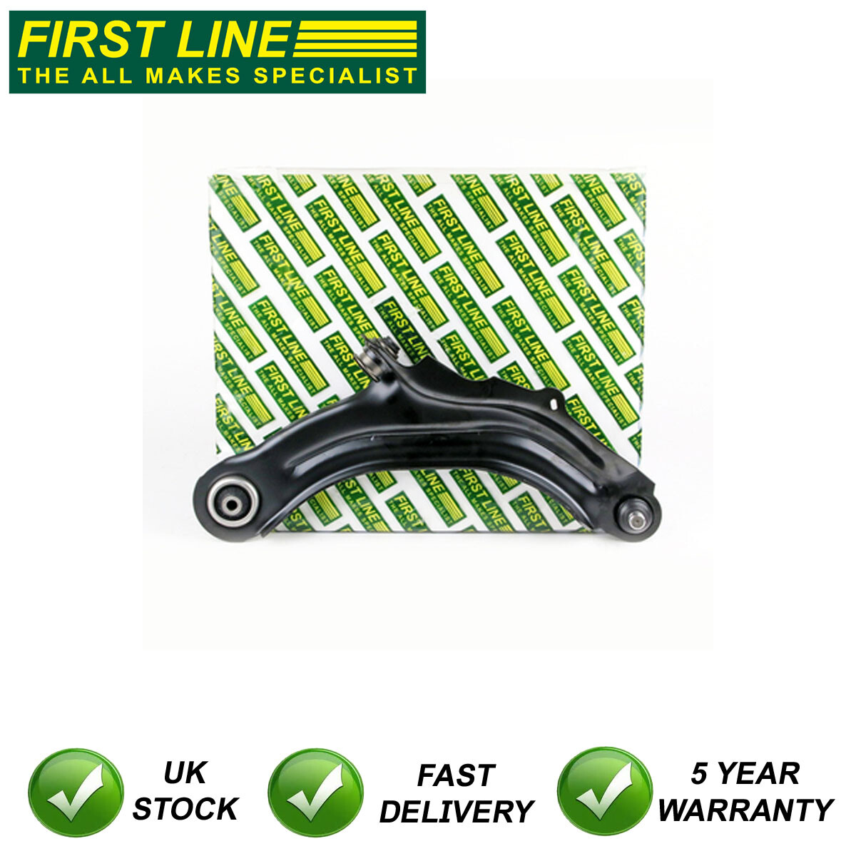Track Control Arm Front Right Lower First Line Fits Renault Megane ...