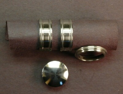 FLY ROD REEL SEAT nickel silver double slide band hardware | eBay