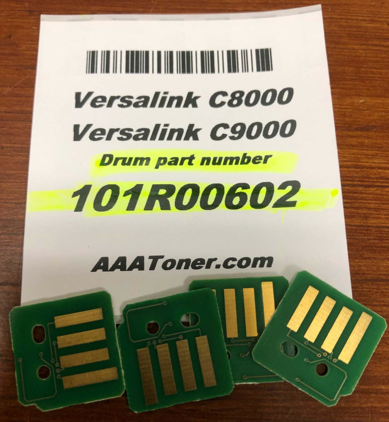 (4) 101R00602 Drum Chip for Xerox VersaLink C8000, C9000 Refill | eBay