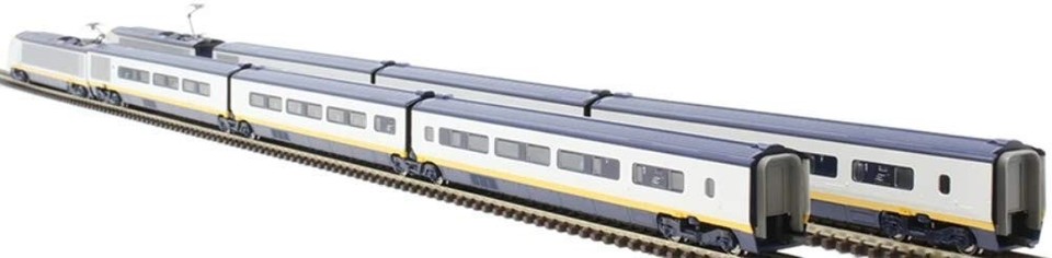 KATO N gauge Eurostar basic 8 car set 10-1295 model train | eBay UK