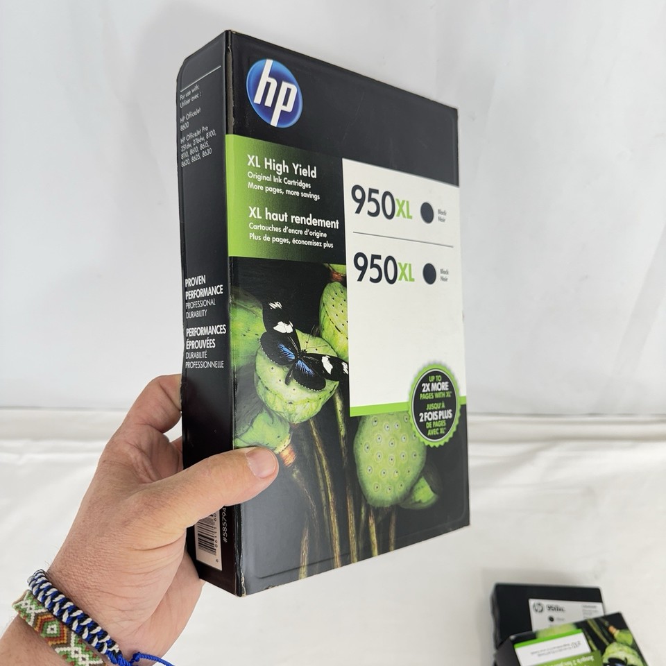 HP 950xl/951xl Black and Color Ink Cartridges New Sealed & Open Box | eBay