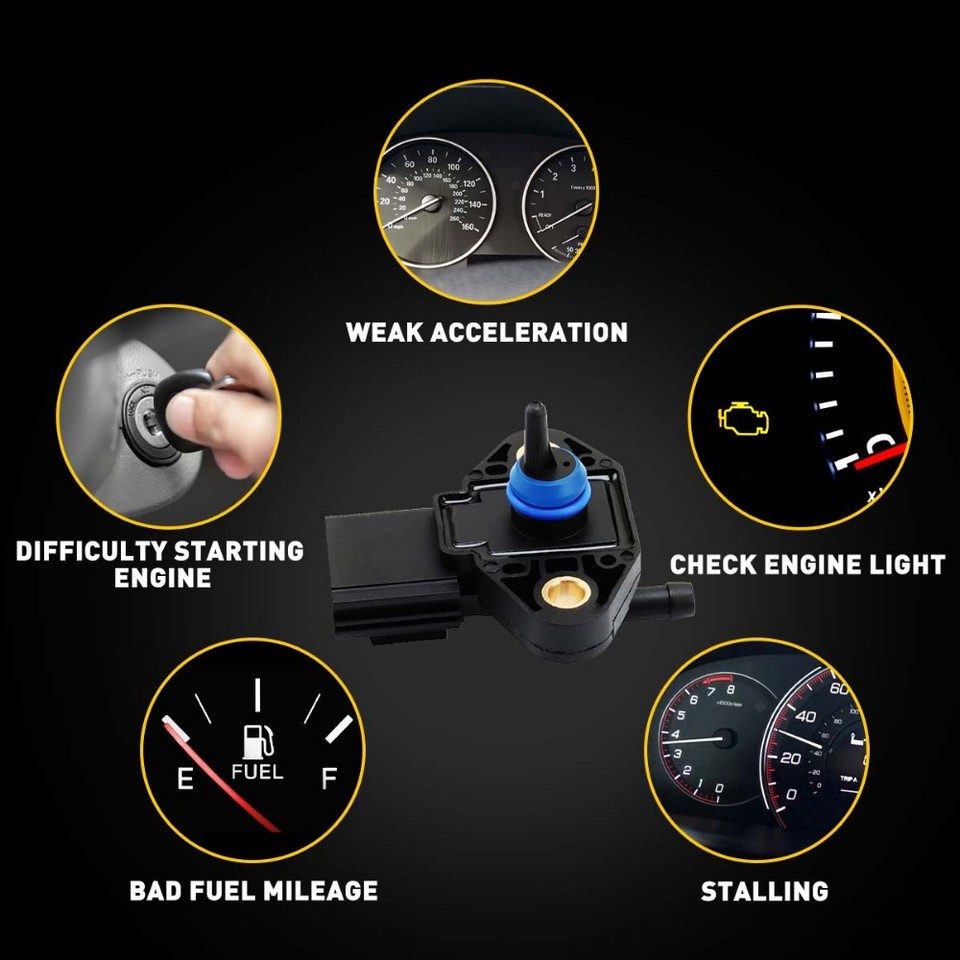 FPS5 Fuel Rail Pressure Regulator Injection Fits Sensor For Mercury ...